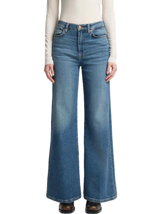 7 FOR ALL MANKIND 7 For All Mankind Jo Ultra High Waist Wide Leg Jeans